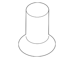 6510682AA - Bumper Cover Retainer Clip - 2013-2020 Mopar | Mopar Parts ...