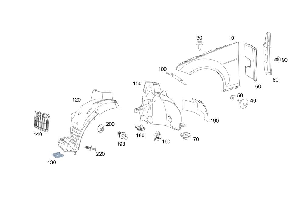 Cover - 2008-2014 Mercedes-Benz (204-690-57-30) | MB Parts Center