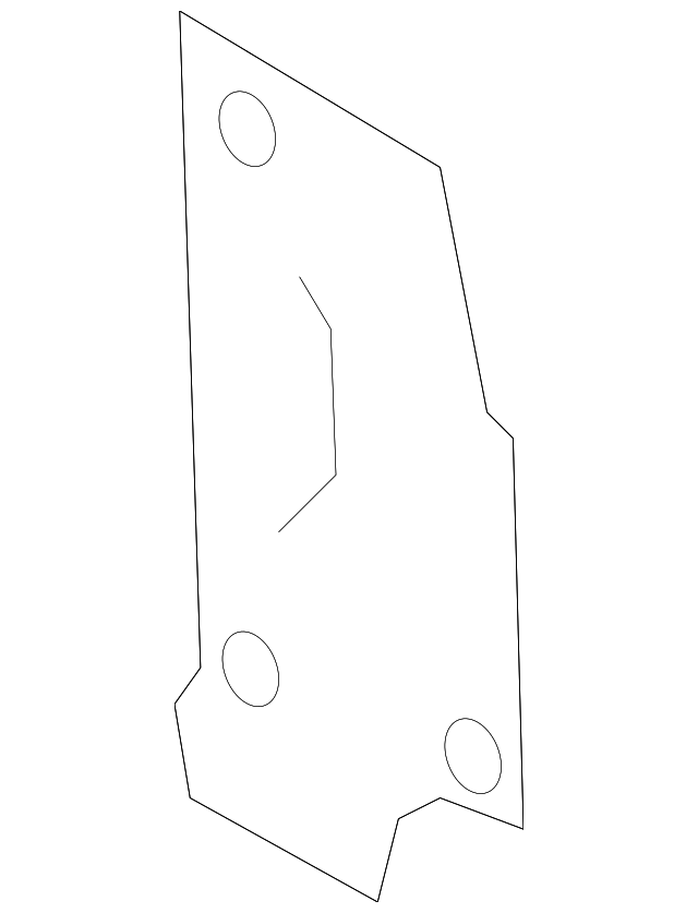 2014-2023 Mitsubishi Front Plate 5220H011 | Auto Parts