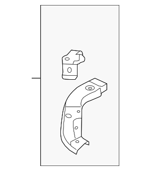 5256C259 - Side Support 2014-2022 Mitsubishi | Mitsubishi Direct Parts