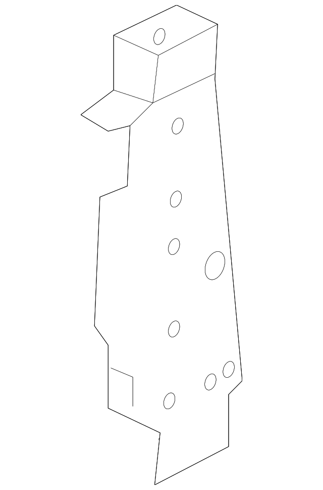 2014-2022 Mitsubishi Vertical Support 5215A423 | Mitsubishi Parts Warehouse