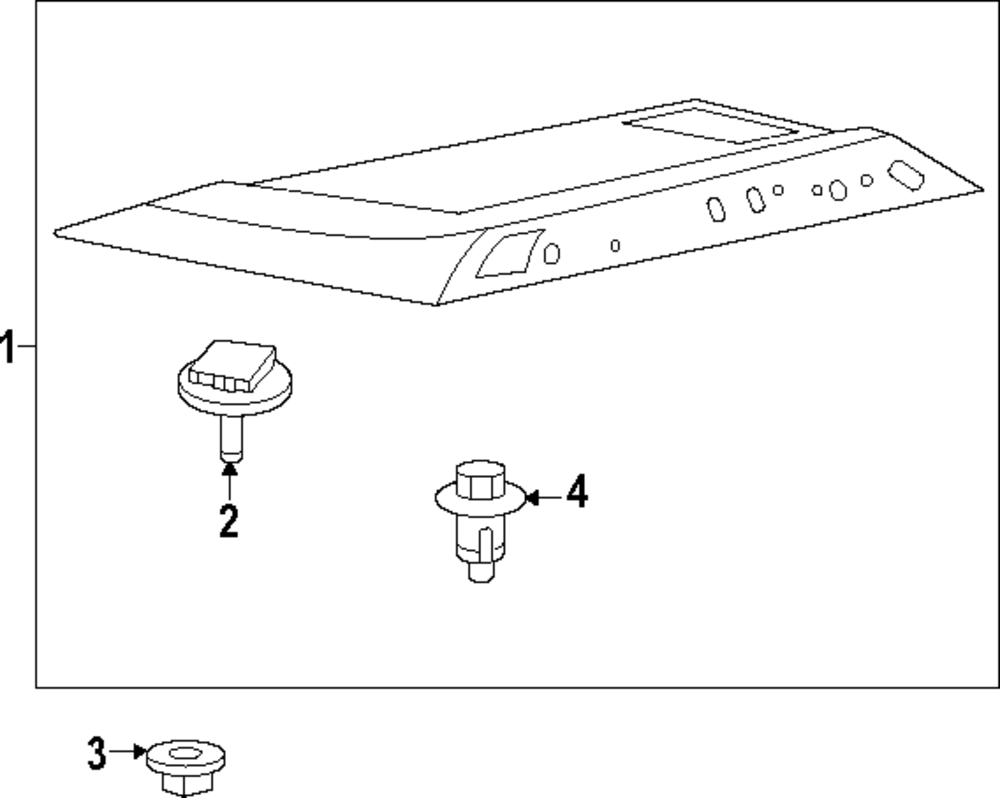 2022-2024 Toyota Tundra Scoop 75772-AN010 | Toyota Parts Center