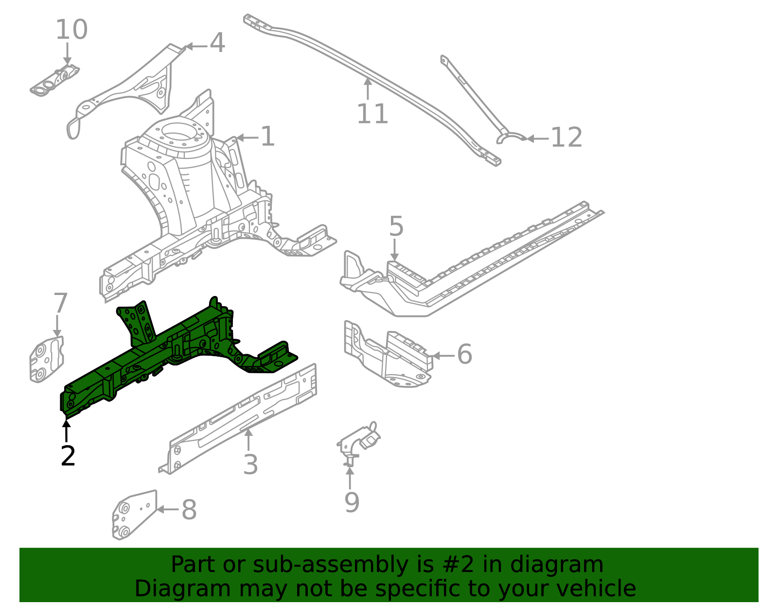 Genuine BMW 41-00-7-386-988 | Outer Rail | FREE Shipping on Most Orders ...