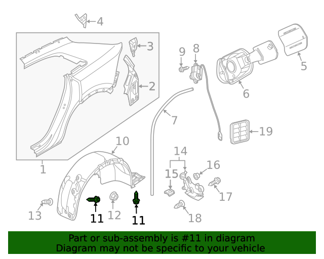 WHT-003-954 - End Plate Mount Bolt 2012-2024 Audi | Audi OEM Parts