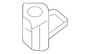 2007-2012 Nissan Sentra Condenser Assembly Lower Bracket 92112-ET00A ...