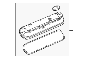 12637688 - Rocker Arm Cover 2009-2015 GM | AutoNationParts.com