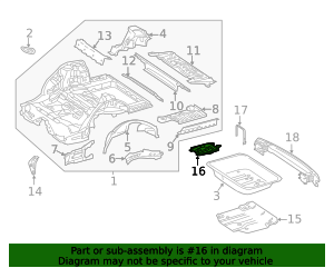 213-610-26-03 - Battery Tray 2019-2023 Mercedes-Benz | AutoNationParts.com