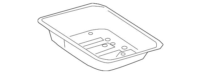 Load Compartment Well 213-610-90-04 | Mercedes-Benz Parts