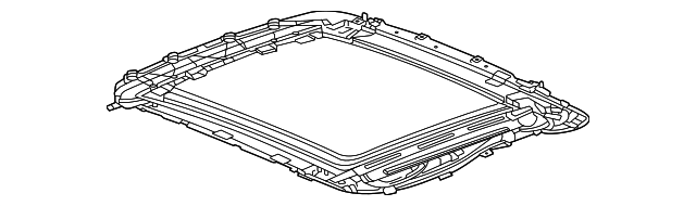 2022-2023 Chevrolet Bolt EUV Sunroof Housing 42673418 GM ...