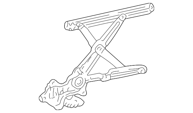 2001-2007 Toyota Window Regulator 69801-0C020 | Toyota Parts Center
