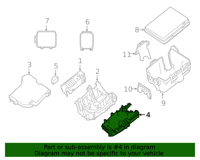 2019-2024 Nissan Altima Lower Cover 24372-6CA0A | OEM Parts Online
