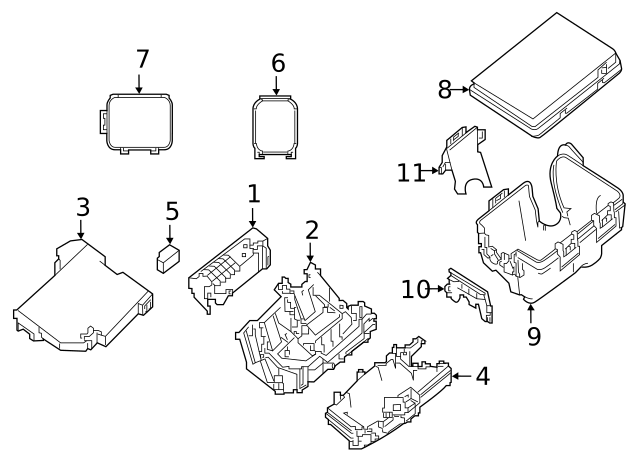 2019-2023 Nissan Altima Control Module 284B7-6CA3A | Nissan Parts Plus