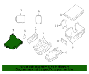2019-2023 Nissan Altima Upper Cover 24382-6CA0A | My Nissan Part