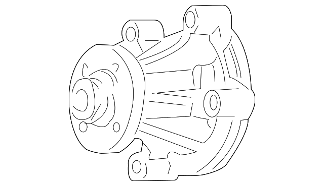2001-2011 Ford Water Pump 5W7Z-8501-AA | OEM Parts Online