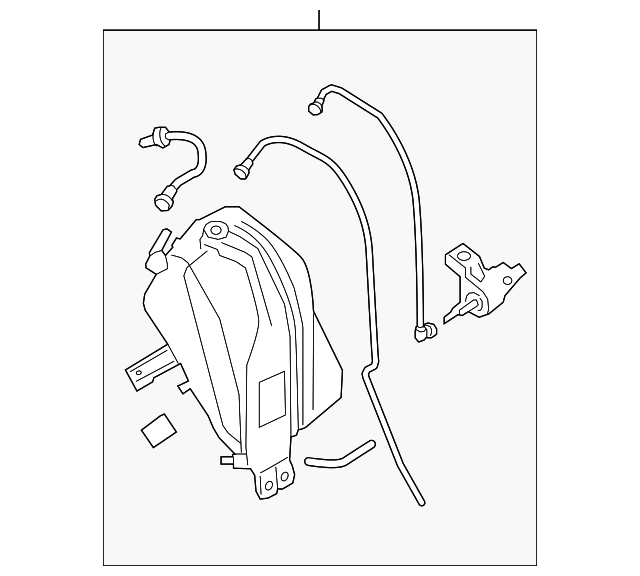 Genuine BMW 16-19-7-299-364 | Reservoir | FREE Shipping on Most Orders ...