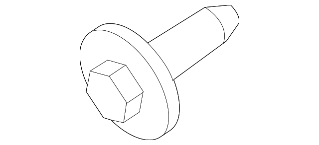 LR000801 - Mount Bracket Screw - 2008-2015 Land Rover LR2 | Land Rover ...