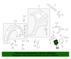 17667-TG7-A01 - Cover, Fuel Cap Dust 2018-2021 Honda | Honda Parts Online