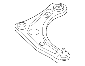 54501-5RL1B - Lower Control Arm - 2018-2023 Nissan | Nissan OEM Parts ...