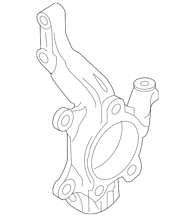 2023-2025 Nissan Steering Knuckle 40014-5RF1A | Parts for Nissans