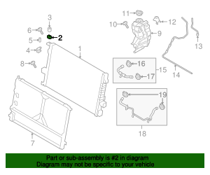 2011-2024 Porsche Upper Mount 958-106-651-00 | OEM Parts Online