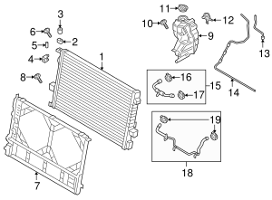 2017-2023 Porsche Panamera Vent Pipe 9A7-122-447-00 | Sunset Porsche Parts