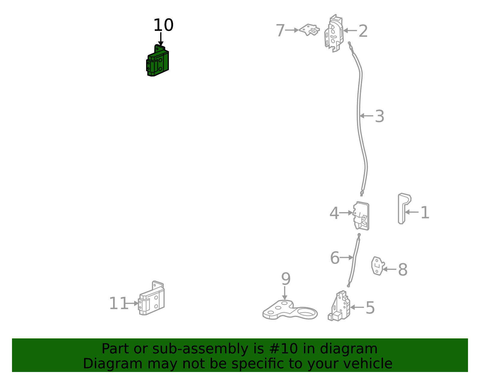 2019-2024 Mercedes-Benz Upper Hinge 9107408900 | Retail Performance ...