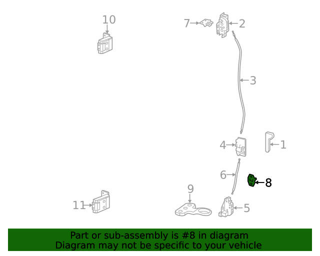 906-720-00-04 - Striker 2010-2024 Mercedes-Benz | Mercedes-Benz USA Parts