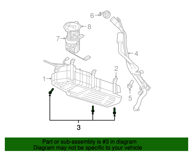 2005-2018 Jeep Bolt 6508267AA | TascaParts.com