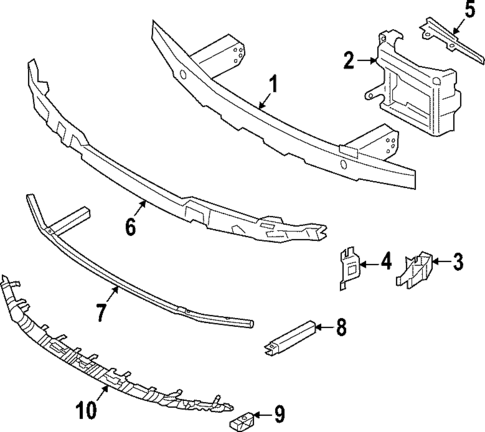 Bumper & Components - Front for 2022 BMW i4 | Buy BMW Parts Now