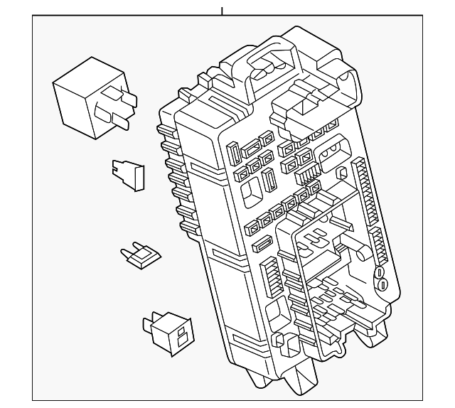 2023 Chevrolet Silverado 1500 Fuse & Relay Box 87832673 | QuirkParts