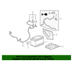 2008-2013 GM Hybrid Drive Motor Battery Current Sensor 25870512 | GM ...