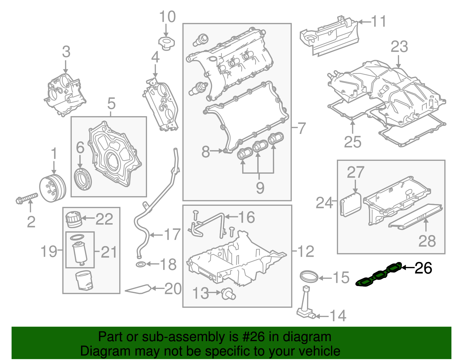 LR041681 - Gasket - 2014-2020 Land-Rover | Land Rover Lake Bluff