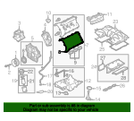Genuine OEM Valve Cover Gasket Part# LR041869 Fits 2014-2020 Land Rover ...