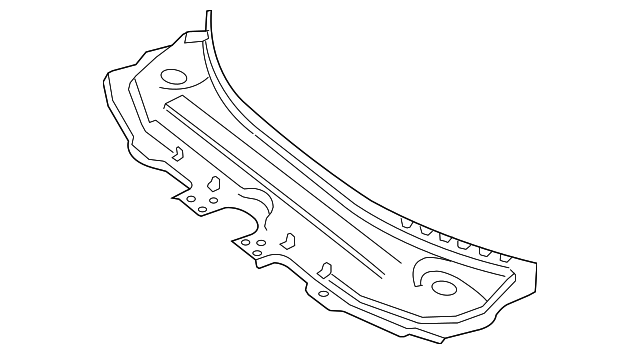 251-620-04-86 - Upper Tie Bar 2006-2012 Mercedes-Benz | Mercedes-Benz ...