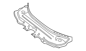251-620-04-86 - Upper Tie Bar 2006-2012 Mercedes-Benz | Mercedes-Benz ...