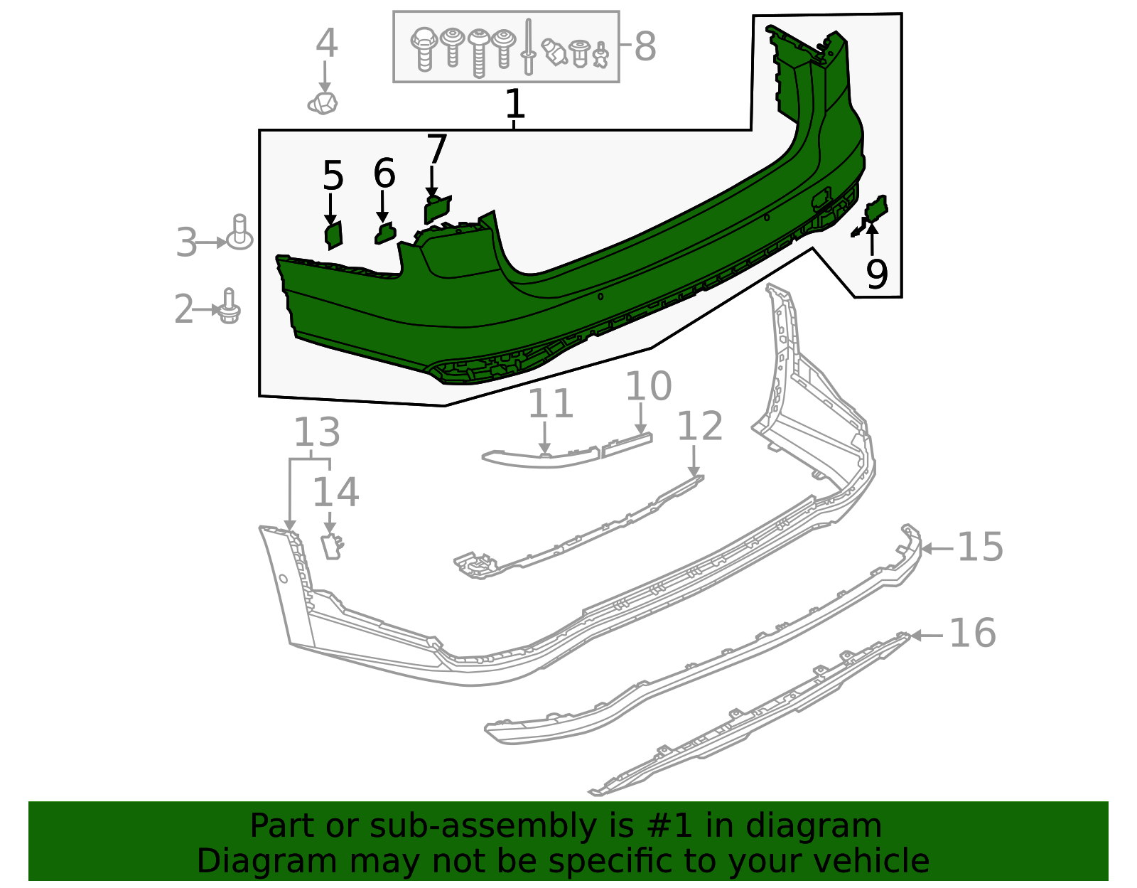 2020-2024 Audi A6 allroad Bumper Cover 4K9-807-067-G-GRU | OEM Parts Online