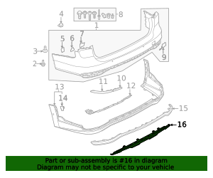 2020-2024 Audi A6 allroad Bumper Guard 4K9-807-835-3HB | Audi USA Parts