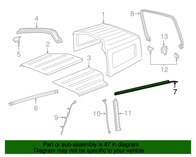 2018-2019 Jeep Wrangler Seal Plate - Driver's Side (LH) 68370979AC ...