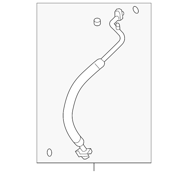 2015-2020 Infiniti QX80 Front Suction Hose 924801LK0A | Retail ...