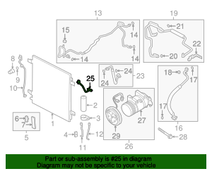 2011-2020 Infiniti Pressure Tube 92446-1LA0A | Faulkner Infiniti of ...