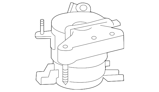 2011-2016 Scion tC Insulator Sub Assembly 12305-36030 | Toyota Parts Center