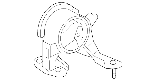 2011-2016 Scion tC Insulator Engine Mo 12371-36050 | Toyota Parts Center