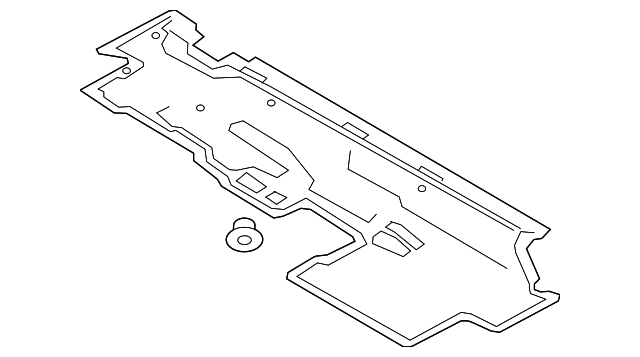 2019-2024 Audi Front Shield 4N4-825-208-D | Audi USA Parts