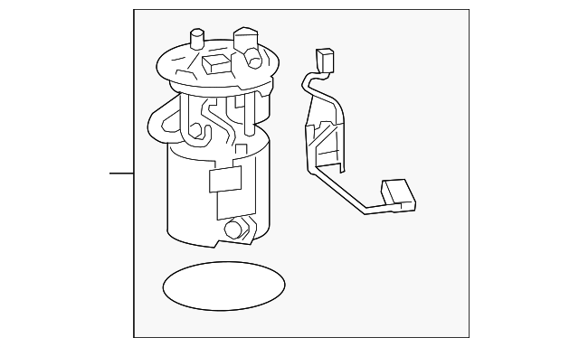 13507609 - Fuel Pump Module without Fuel Level Sensor, with Seal 2012 ...