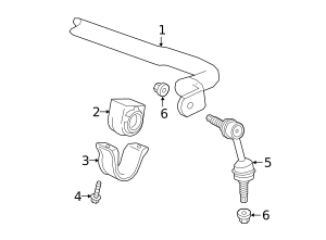 2021-2024 GM Front Stabilizer Shaft Link 84738011 GM | GMPartsDirect.com