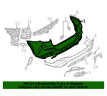 51128099211 - 2020-2025 BMW X6 Bumper Cover (51-12-8-099-211) | Parts ...