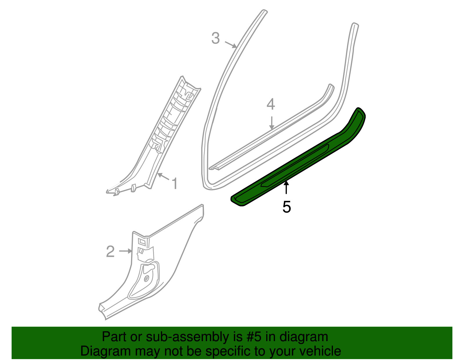 51-47-8-046-477 - 2007-2013 BMW - M Door Sill Strip (Coupe And ...