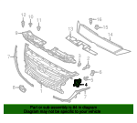 2014-2016 Mazda 3 Grille Support Bracket BJS7-50-153 | RealMazdaParts.com