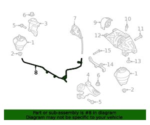 2018-2021 Jaguar F-Type Vacuum Line T2R17507 | AutoNationParts.com