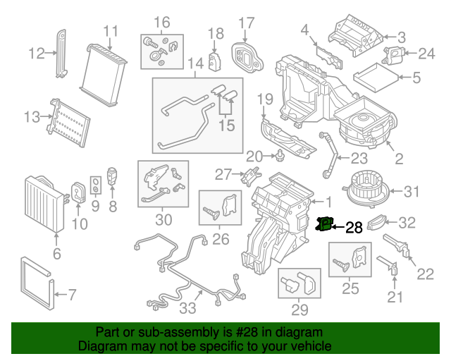 5WA-907-511-B - Adjust Motor 2015-2024 Audi | Audi OEM Parts